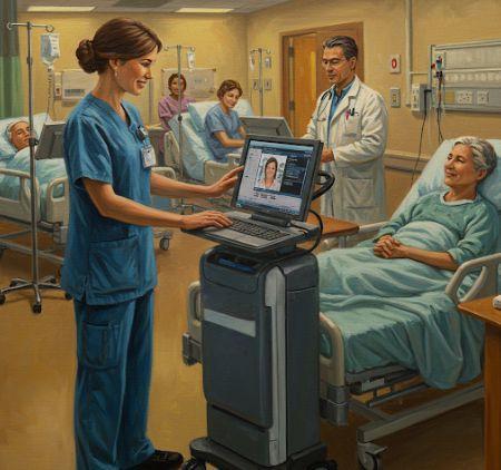 Computers on Wheels in Hospitals: Revolutionizing Healthcare Delivery ...